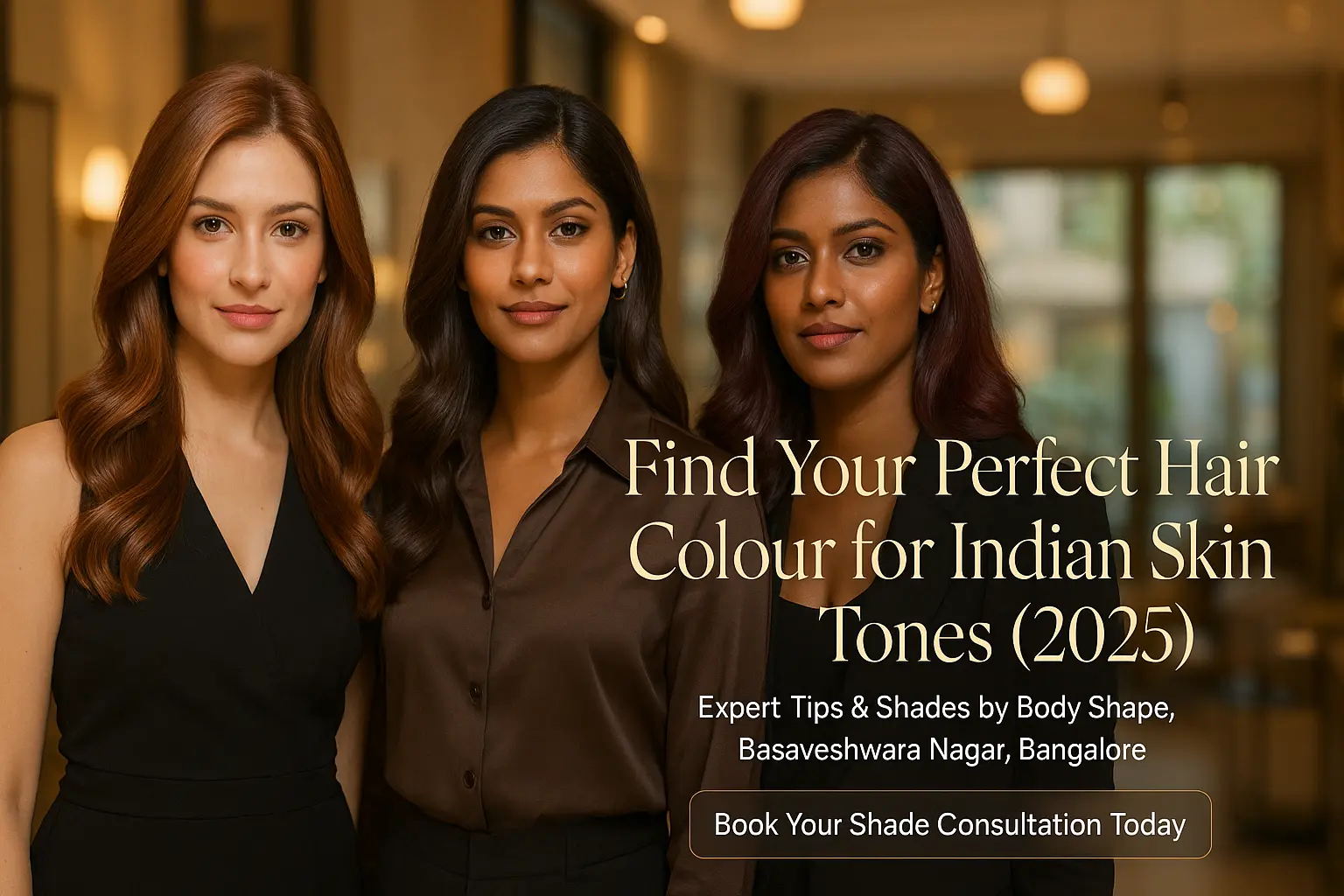 Best Hair Colour for Indian Skin Tones (2025) – Find Your Perfect Shade ...